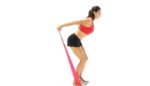 woman with red exercise band | Recover All